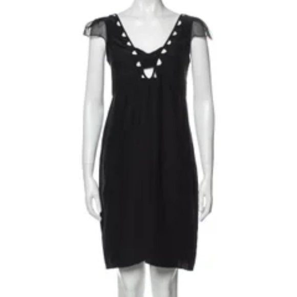 Vena Cava | Dresses | Vena Cava Silk Mini Dress With Cutouts | Poshmark